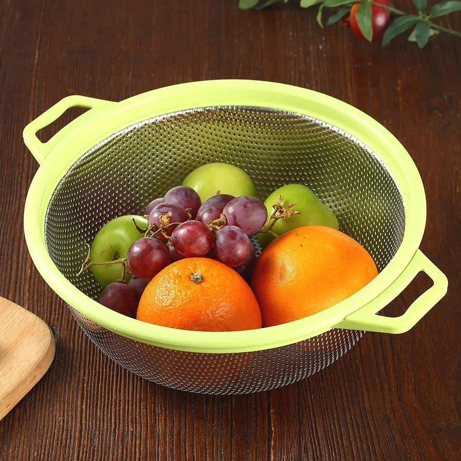 Large Metal Mesh Basket Strainer - Desidelights